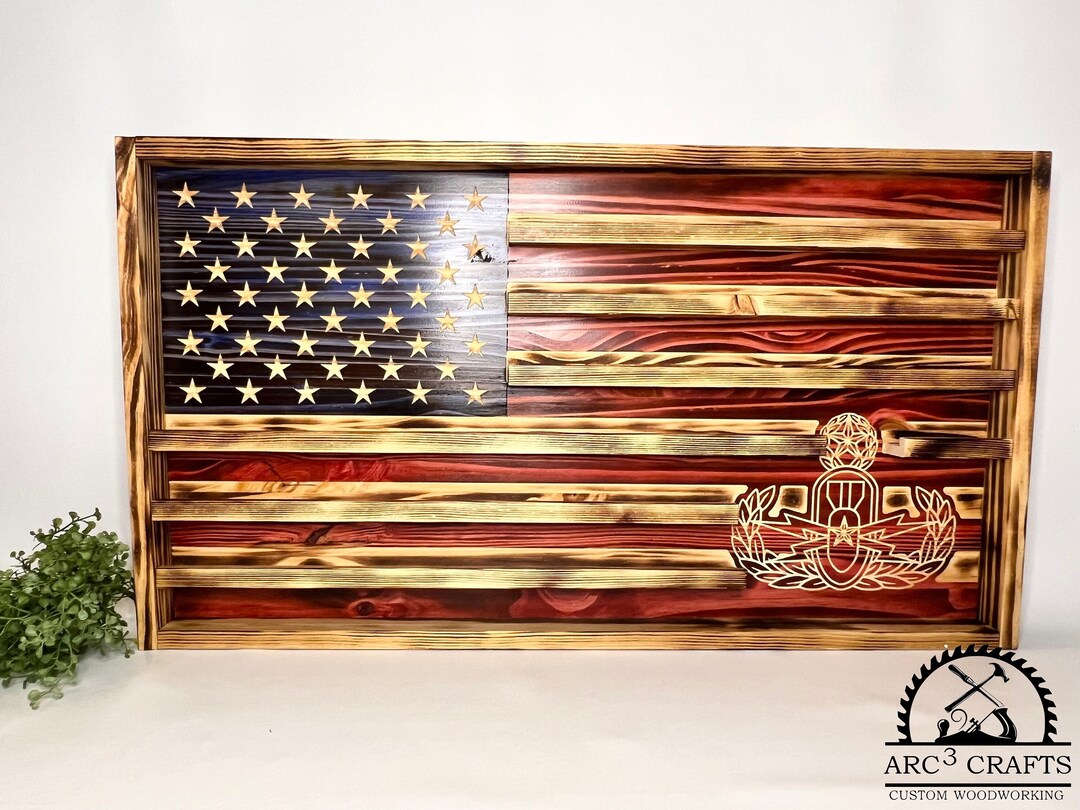 EOD Challenge Coin Flag Holder - Etsy