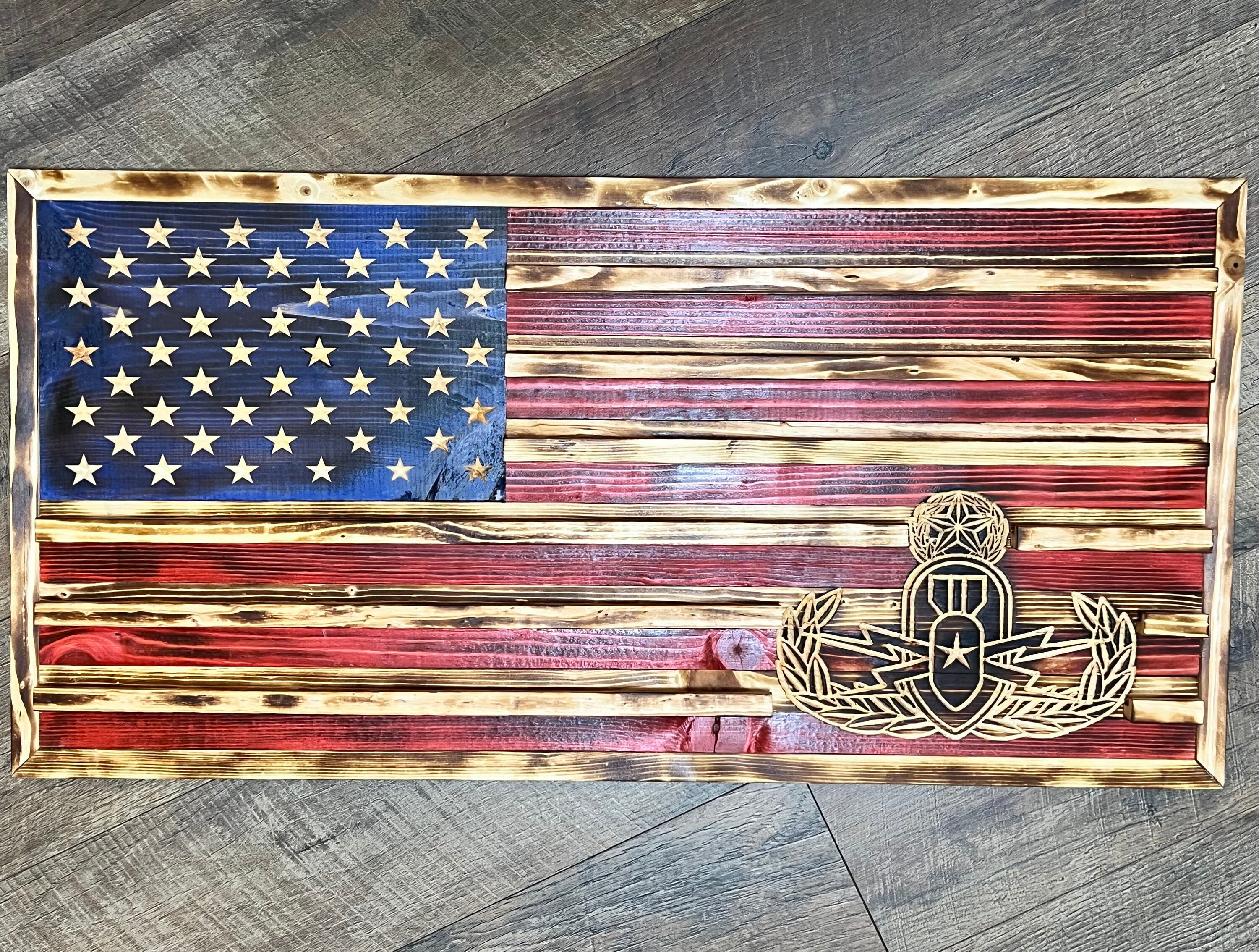 EOD Challenge Coin Flag Holder - Etsy