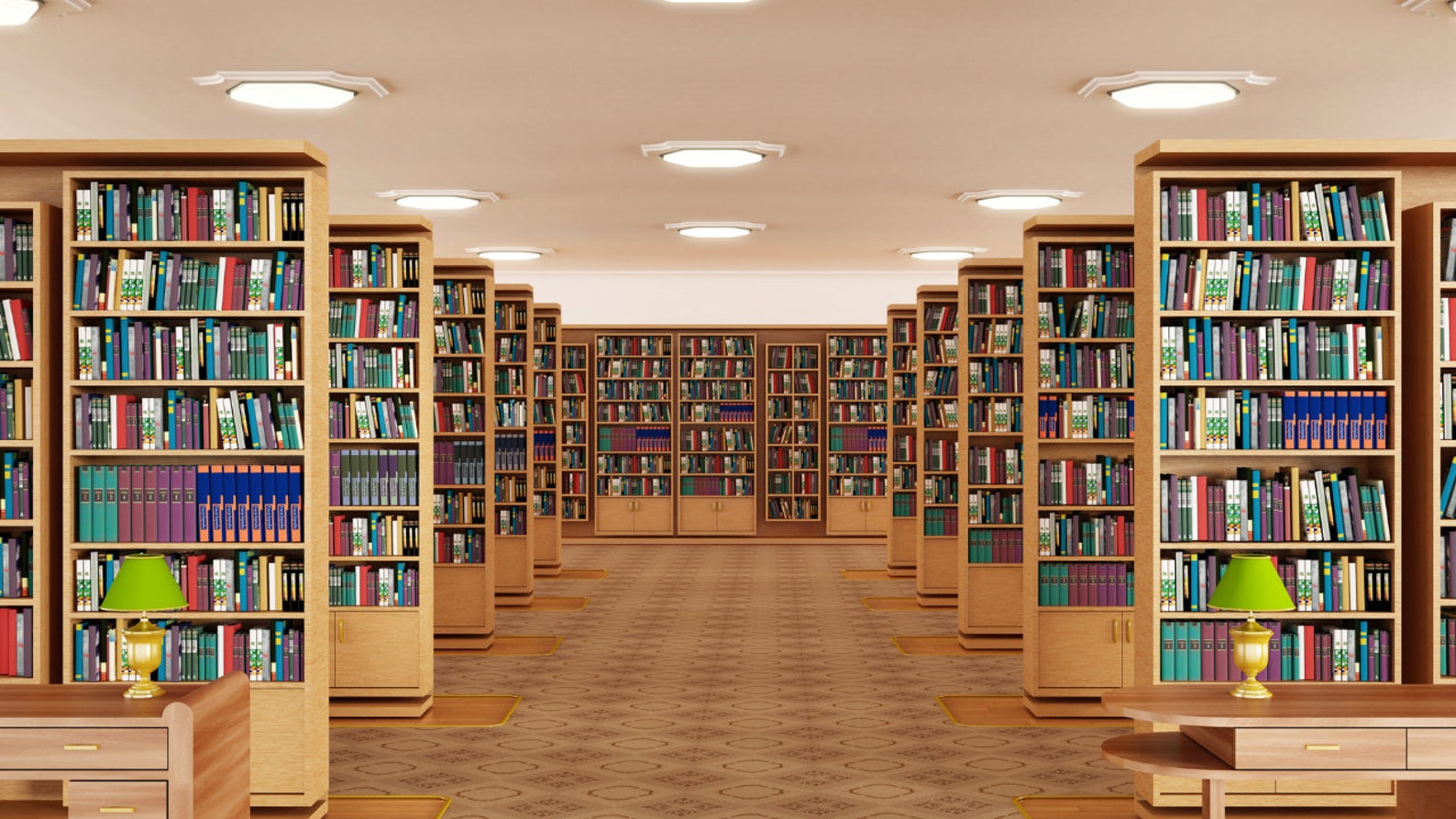 ZOOM BACKDROP, Library Background, Digital Download - Etsy