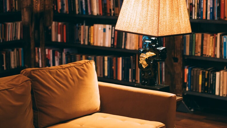 ZOOM BACKDROP, Comfy Chair Digital Background, Home Office Backdrop ...