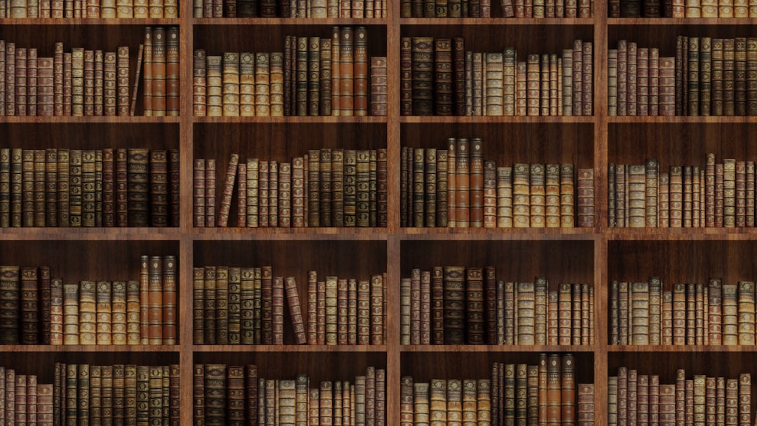 Bookshelf Background, Digital Download, Zoom Call Backgrounds, Business ...