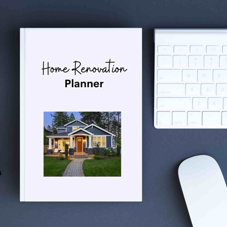 Home Renovation Planner Remodel Guide Bathroom Remodel - Etsy
