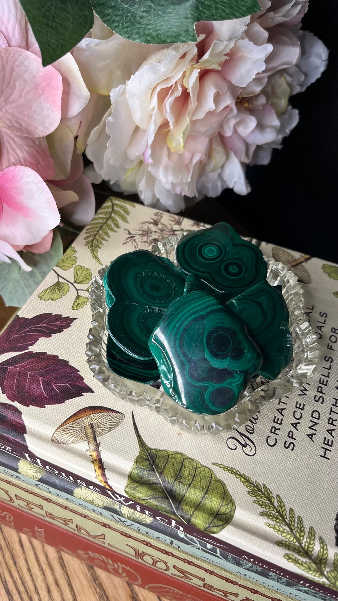Polished Malachite Slabs, Orb Eye Slice, Double Eye, Money & Prosperity ...