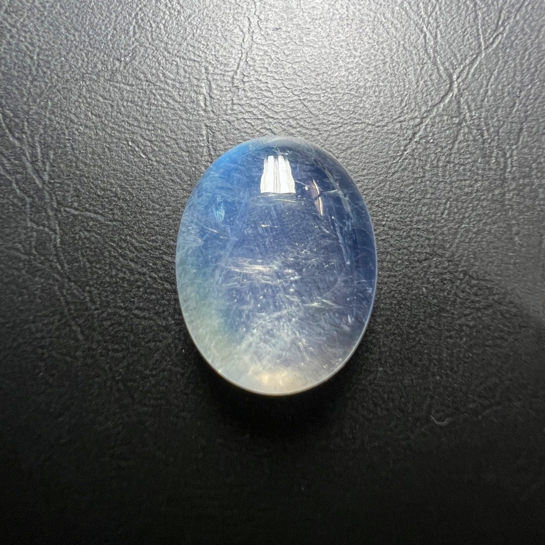 Natural Blue Moonstone Gemstone Cabochon Handmade Stunning - Etsy