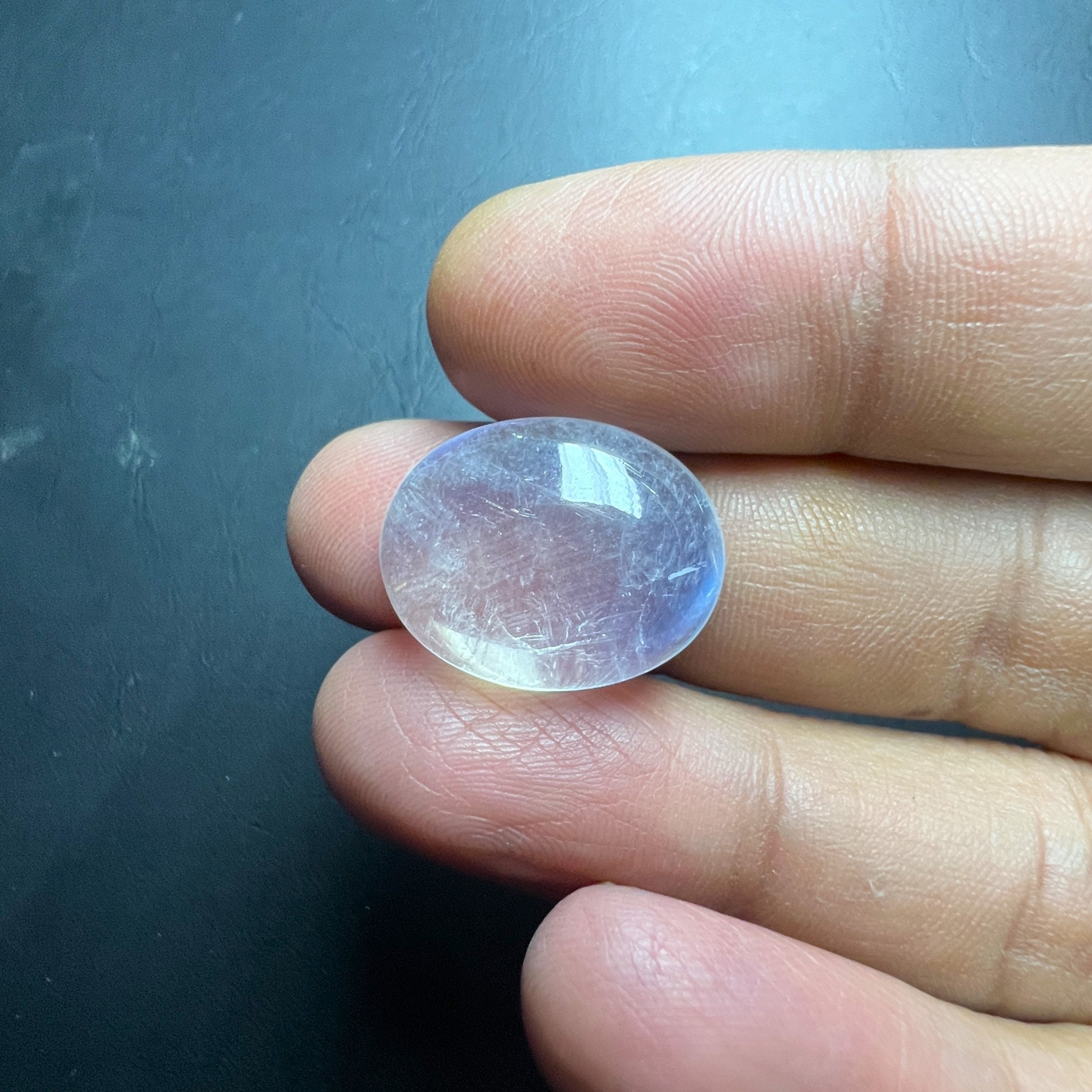 Natural Blue Moonstone Gemstone Cabochon Handmade Stunning - Etsy