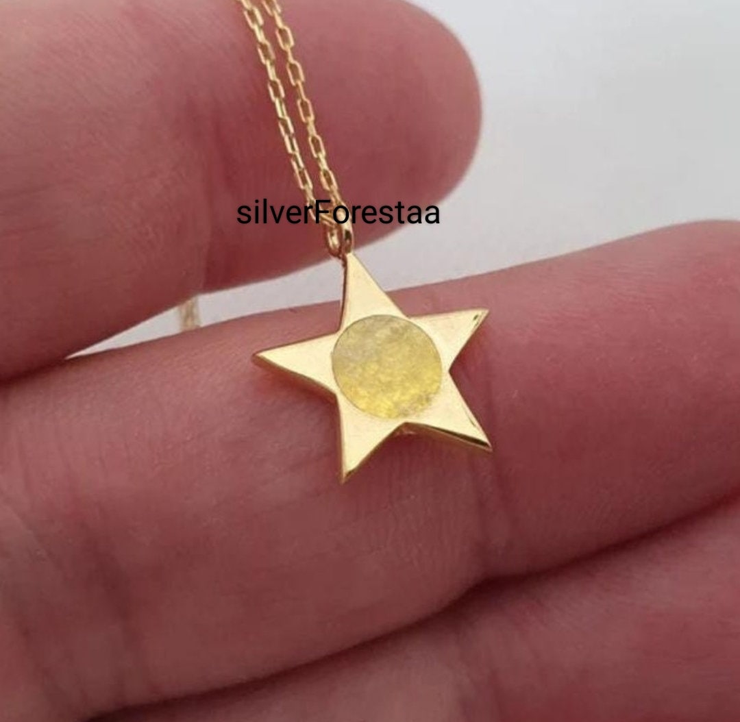 Libyan Desert Necklace, 925 Sterling Silver, Libyan Desert Pendant ...