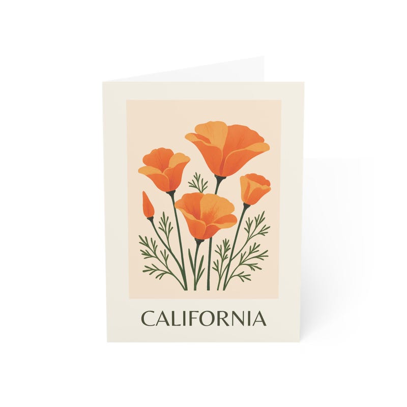 California Greeting Cards - Etsy
