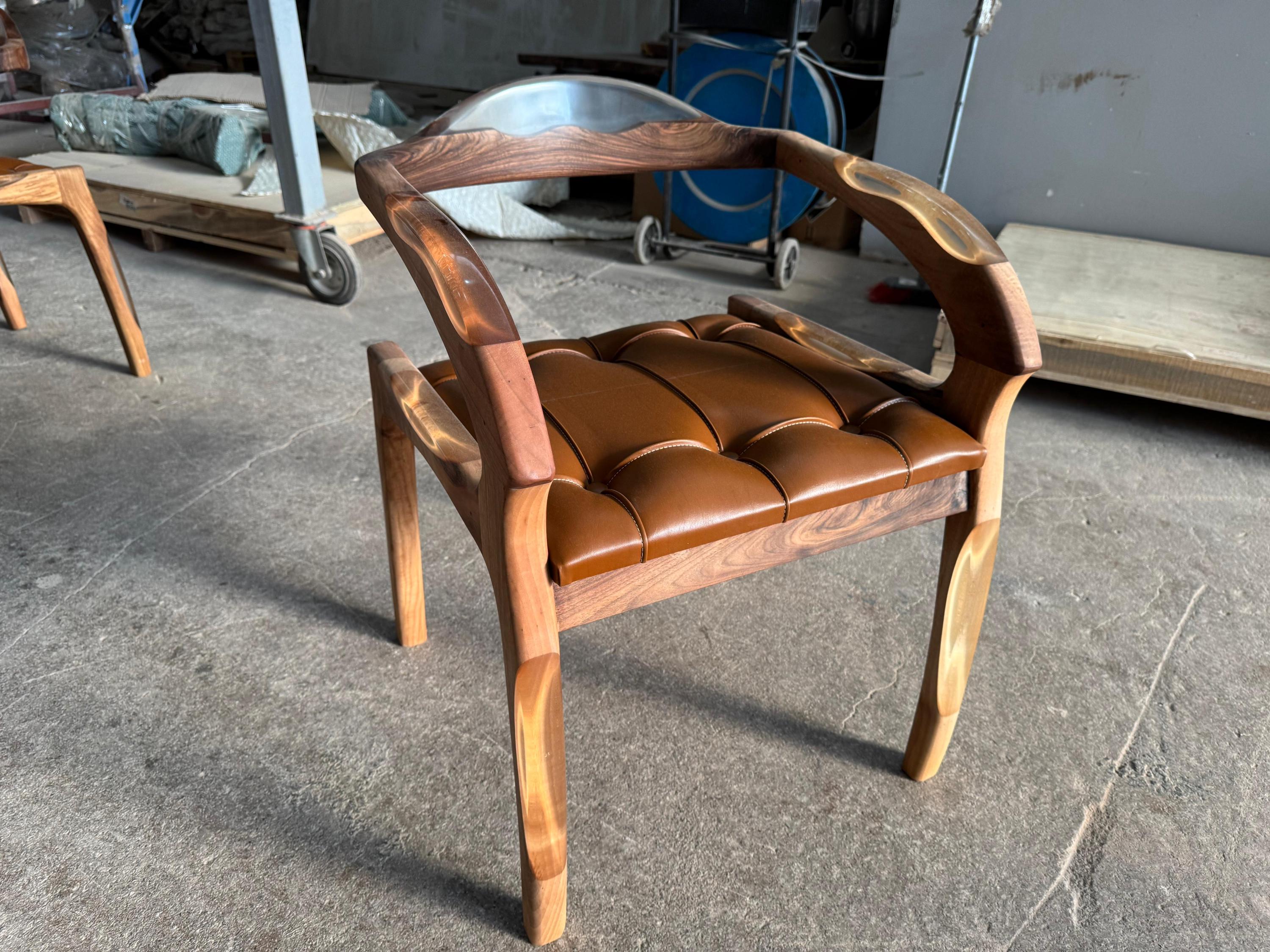 Walnut Epoxy Chair-epoxy Chair-wooden Chair-%100handmade-custom Made - Etsy