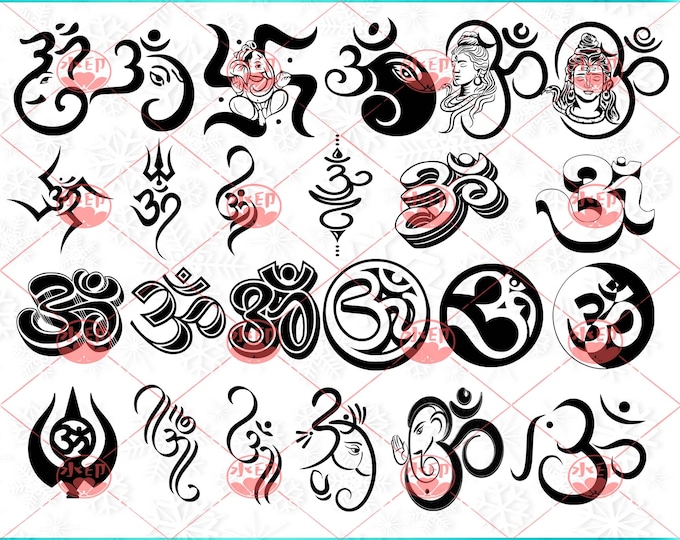 Om Yoga Symbol SVG, Om Symbol SVG Cut File,aum SVG Files,om Aum Ohm Dxf ...