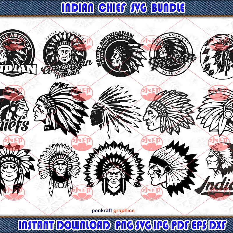 Indian Svg - Etsy