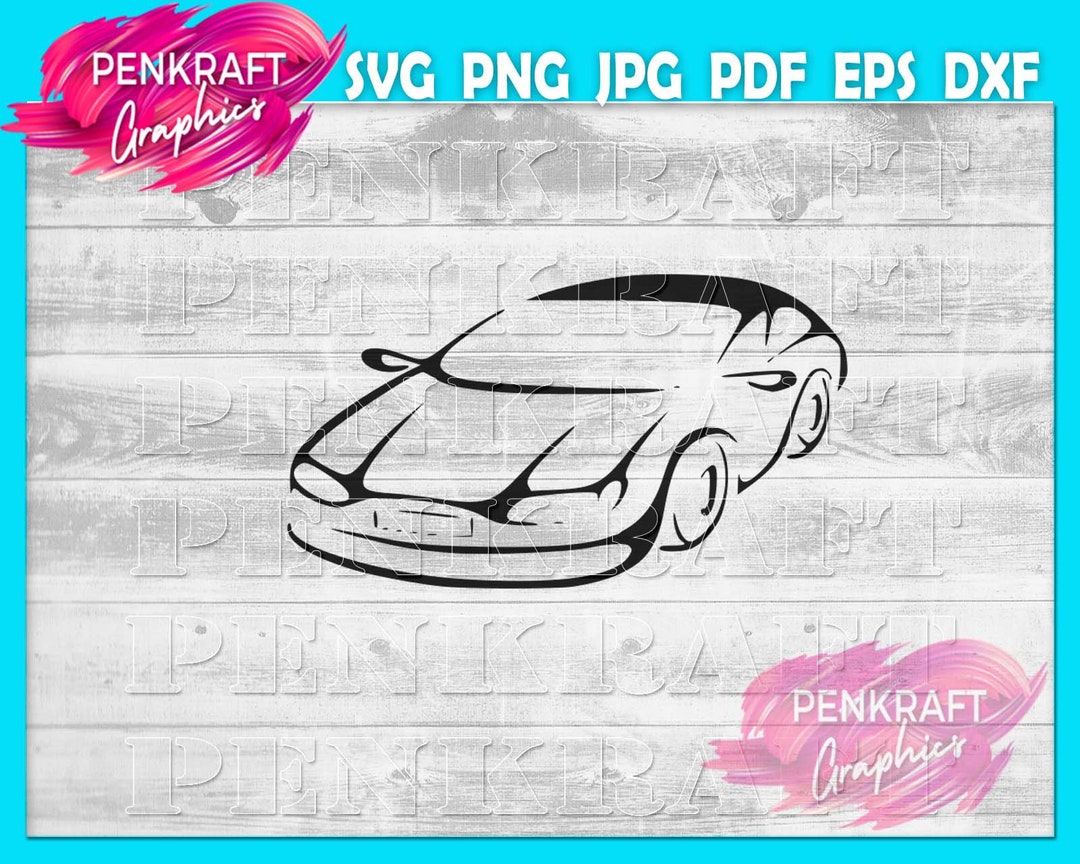 Auto Svg Super Car Svg Sportwagen Svg Rennauto Svg - Etsy.de