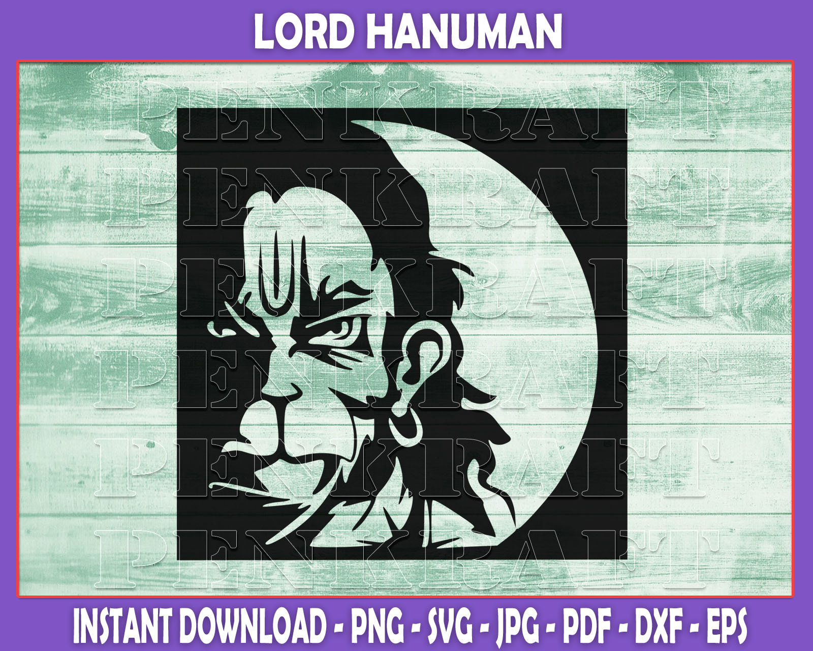 Lord Hanuman Svg, Hanuman Svg, Monkey God, Indian God, Hindu God, Hindu ...