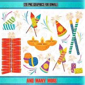 Diwali SVG Bundle, PNG Graphics, Cliparts (digital Download) - Etsy