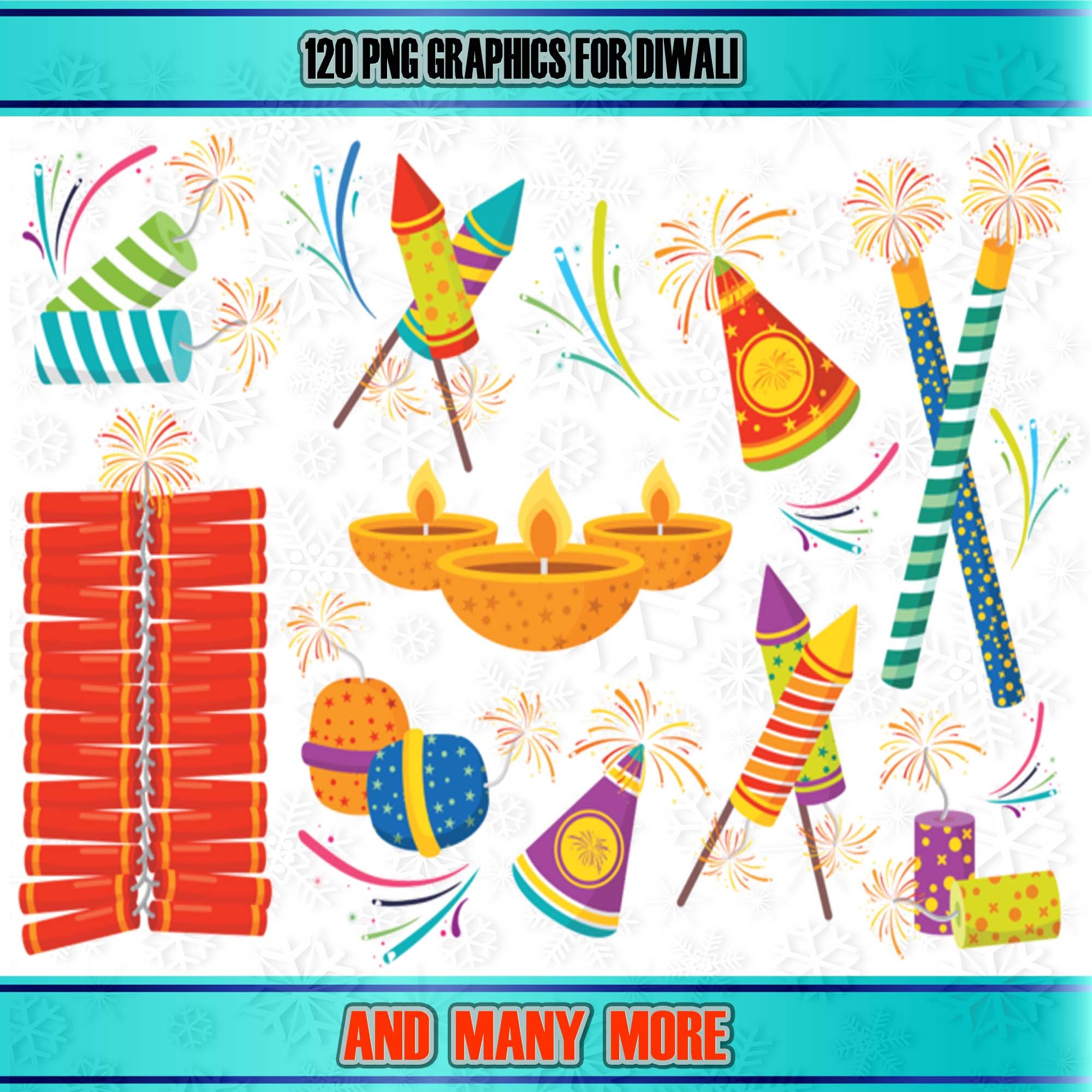 Diwali SVG Bundle, PNG Graphics, Cliparts (digital Download) - Etsy
