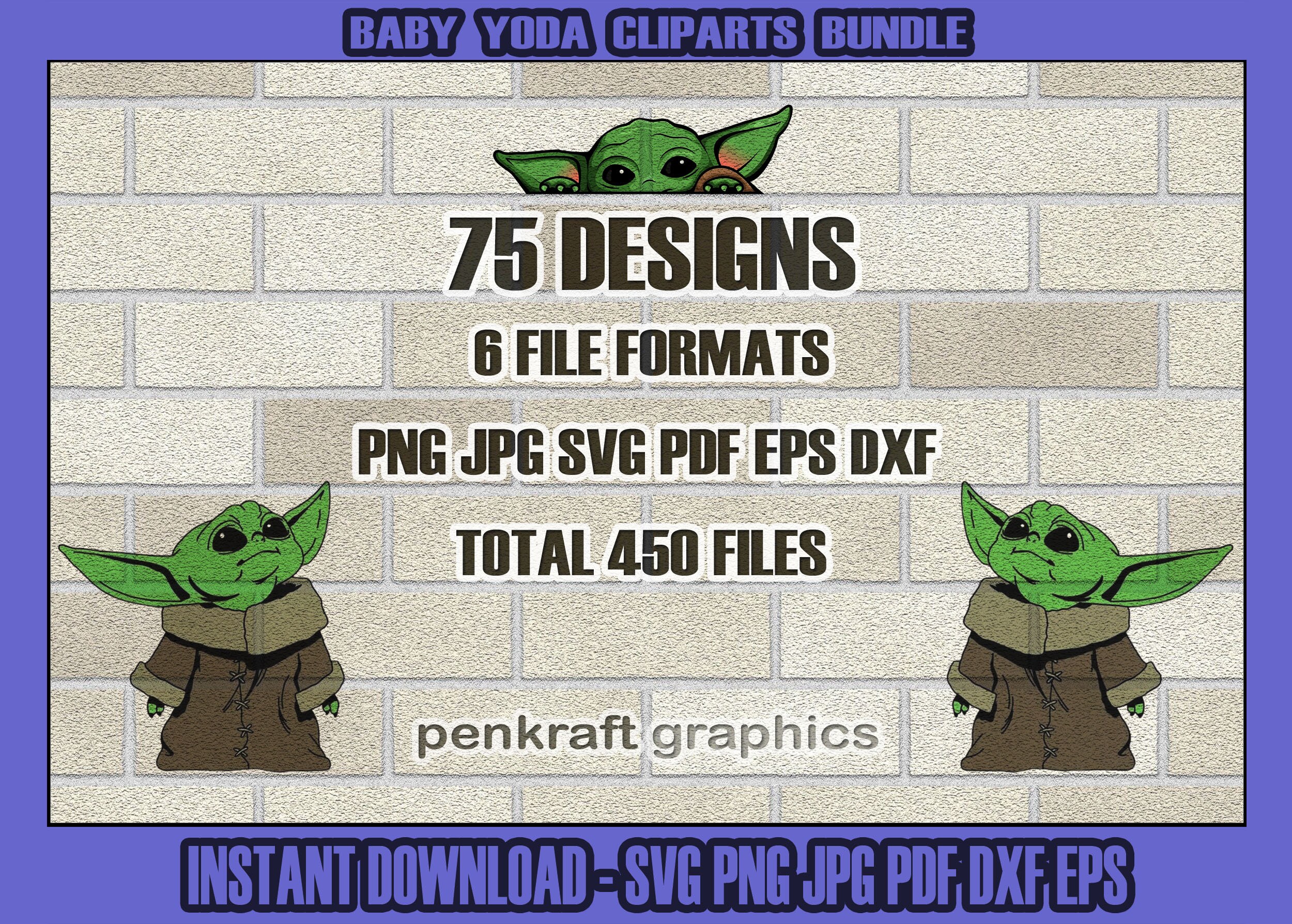 Baby Yoda Svg Bundle Baby Yoda Cliparts Baby Yoda Vector - Etsy UK