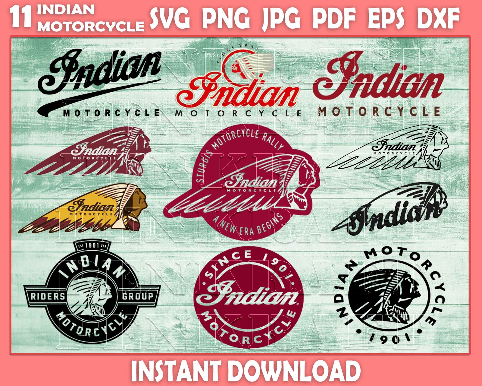 Indian Motorcycle Font