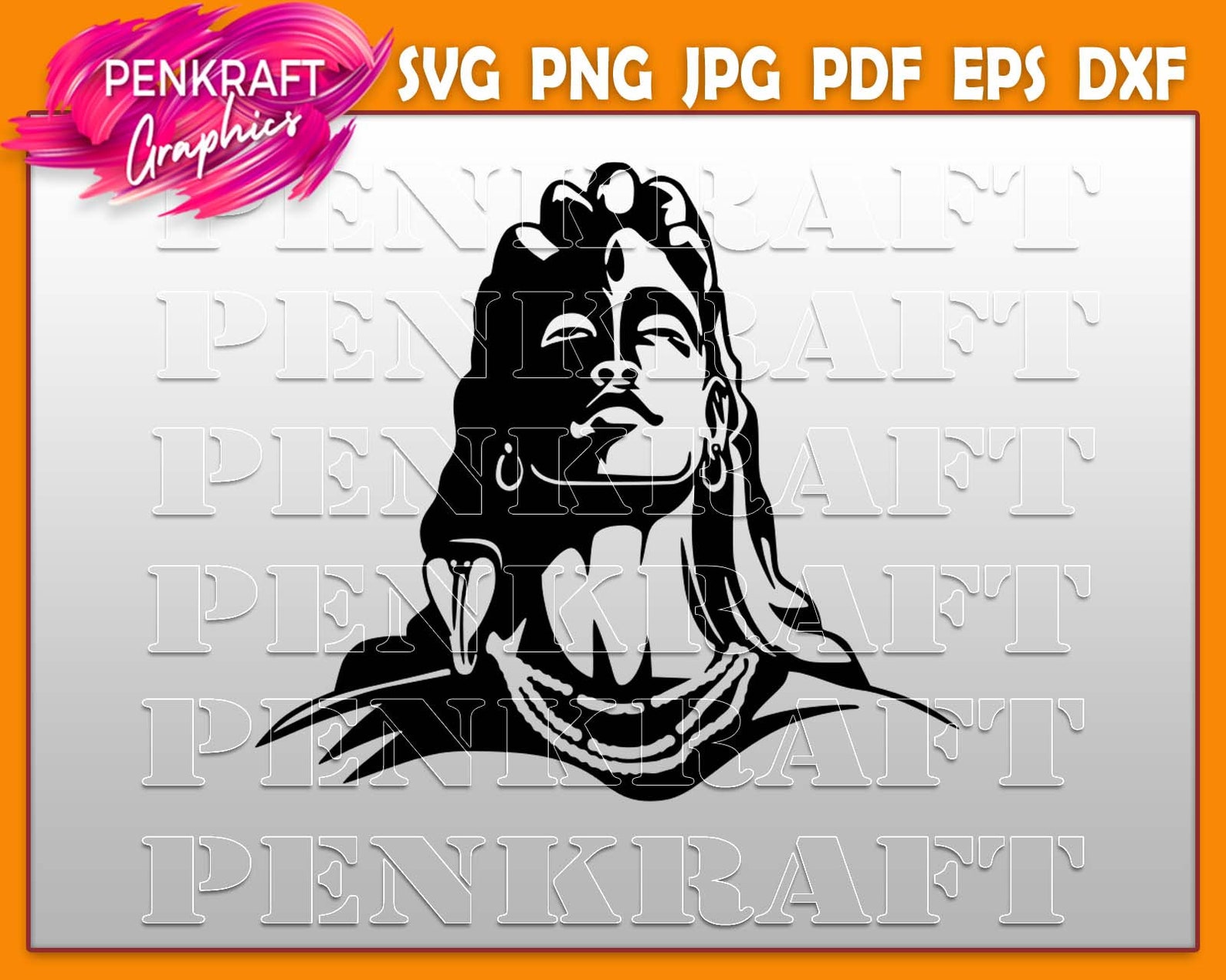 Shiva Svg, Lord Shiva, Shiva Spiritual Svg Design, Shiva Clipart ...
