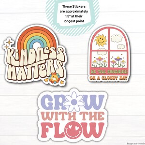 Retro Inspirational Quotes Sticker Pack Pack of 30 Stickers - Etsy