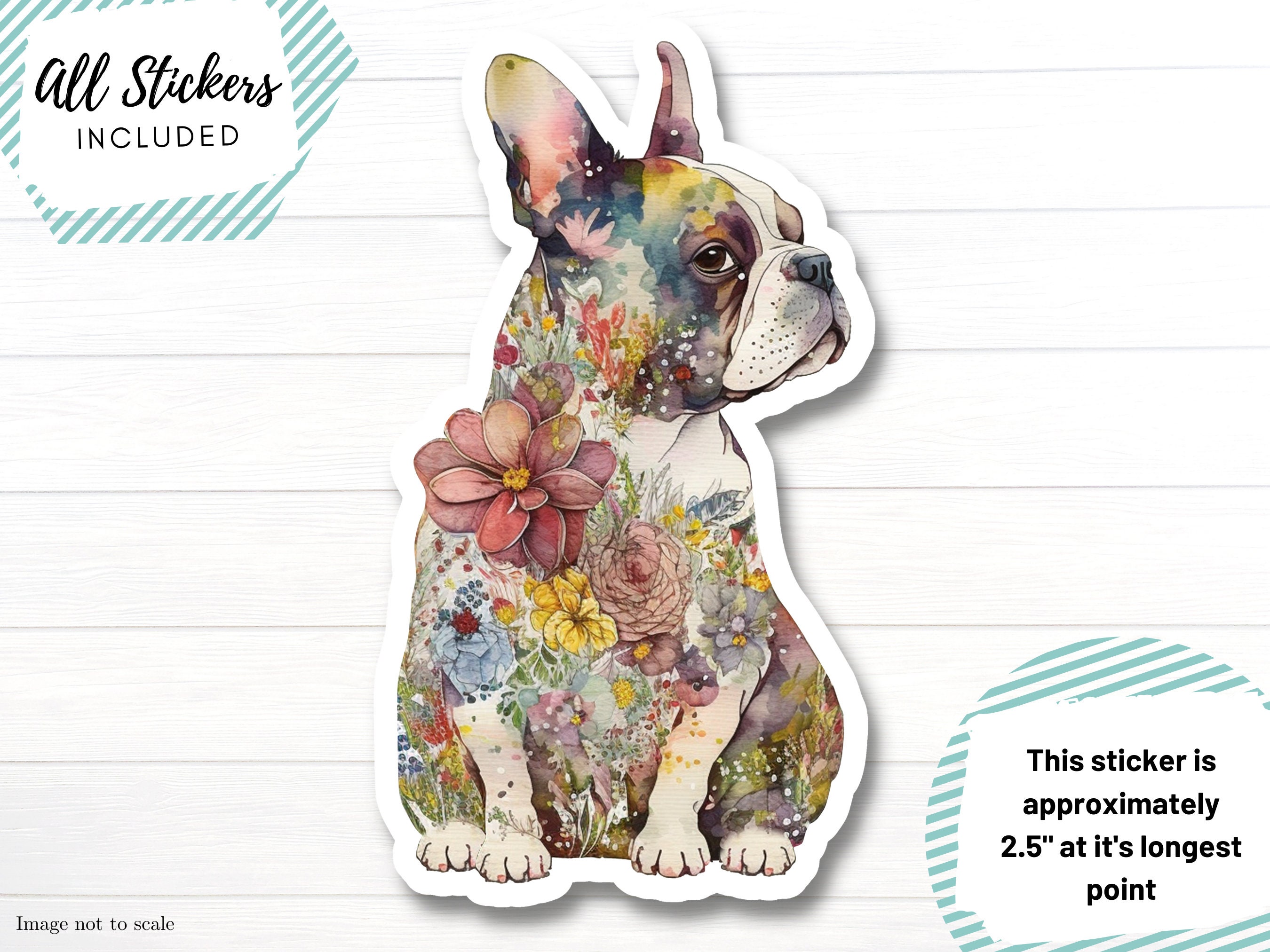 Boston Terrier Sticker Pack 27 Stickers Included Decal Sticker Boston ...