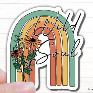 Wild Soul Sticker | Vinyl Sticker | Vinyl Decal | Die Cut Sticker ...