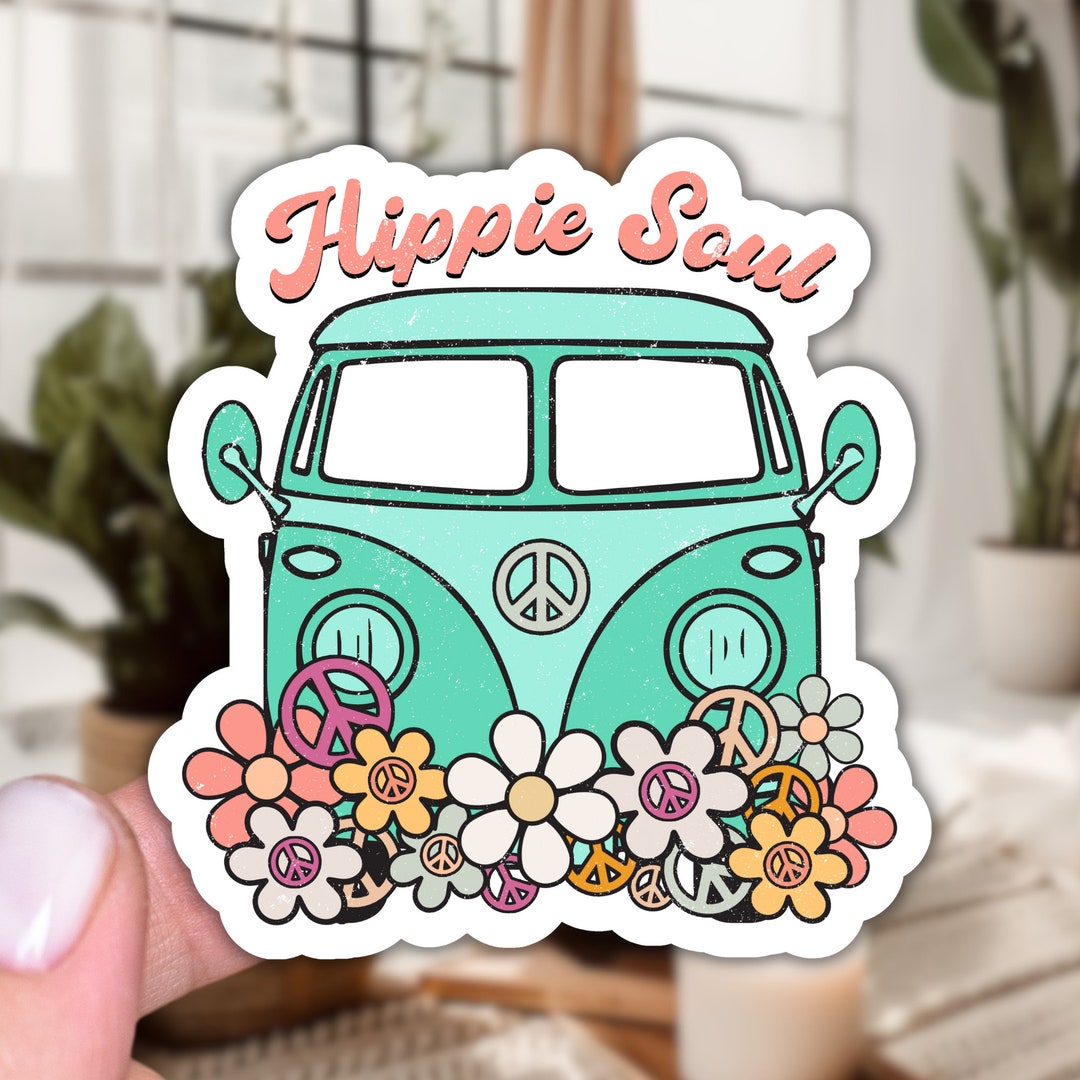 Hippy car stickers store