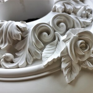 70 Cm Plaster Rosette for Chandeliers and Elegant Ceiling Decorations ...