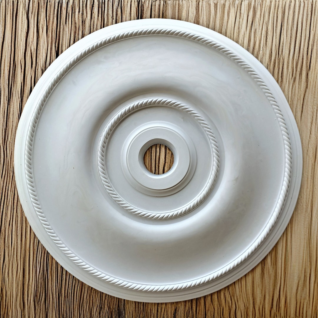 53 Cm Modern Ceiling Rosette for Light Fixtures, Chandelier, 3D Wall ...