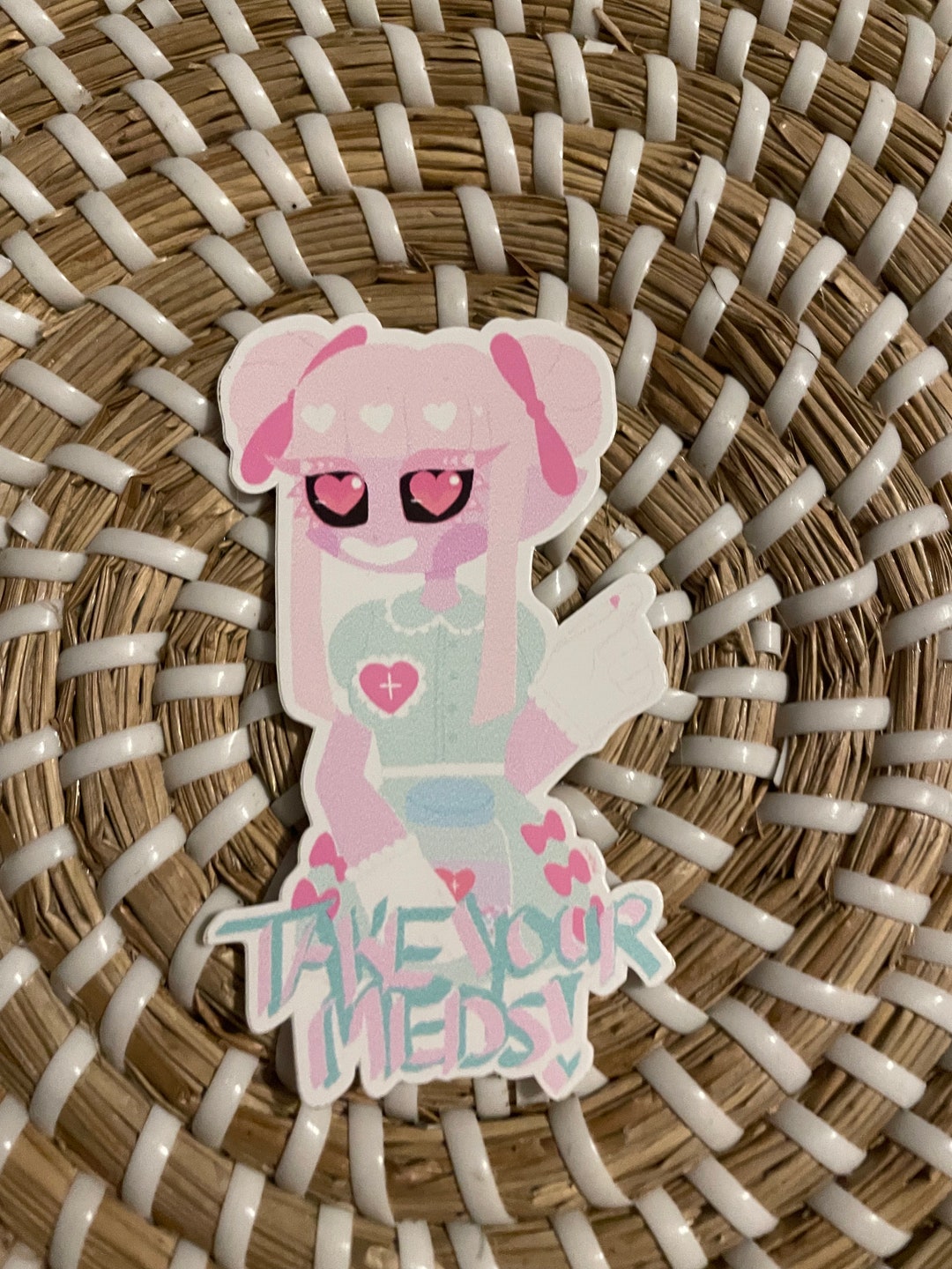 Take Your Meds Menhera Sticker - Etsy