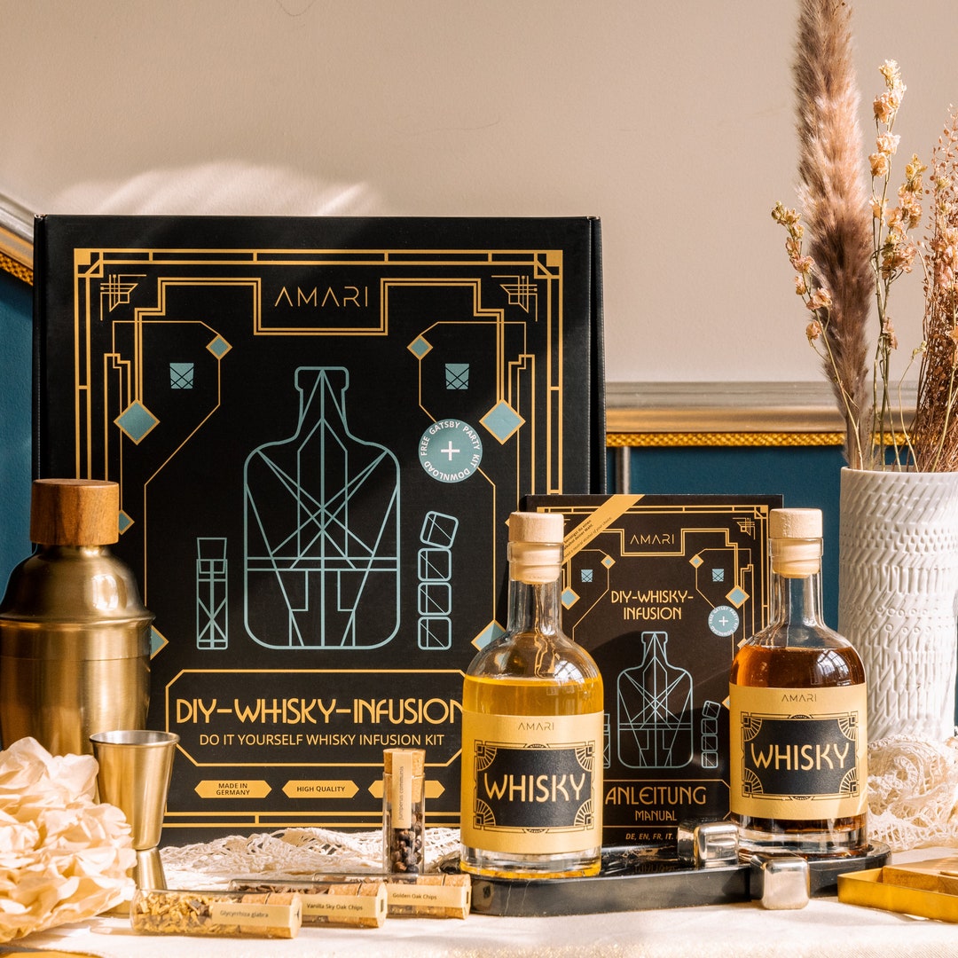 DIY Whisky Set - to Make Yourself, Gift Set Including Accessories ...