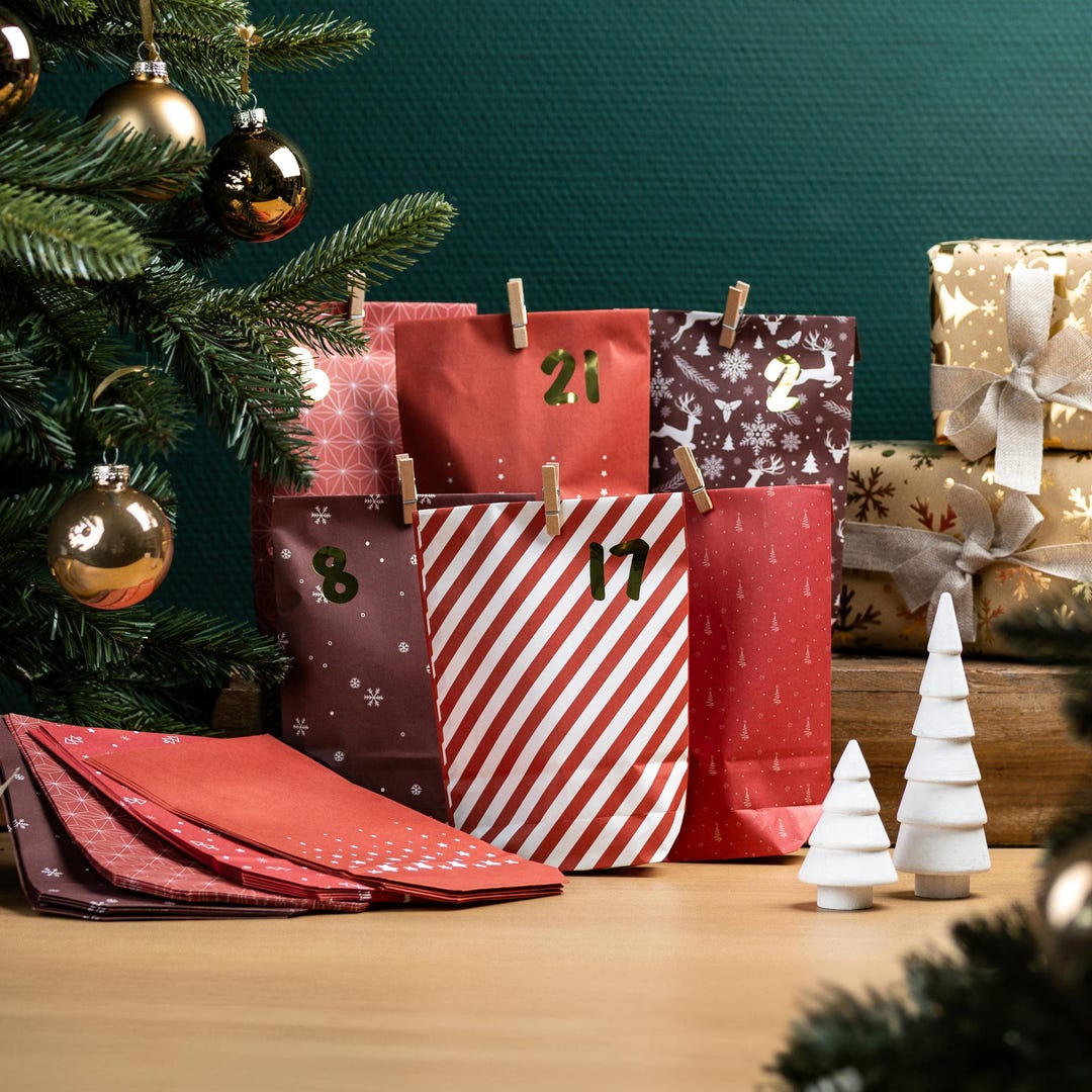 Papierttchen Fr Adventskalender
