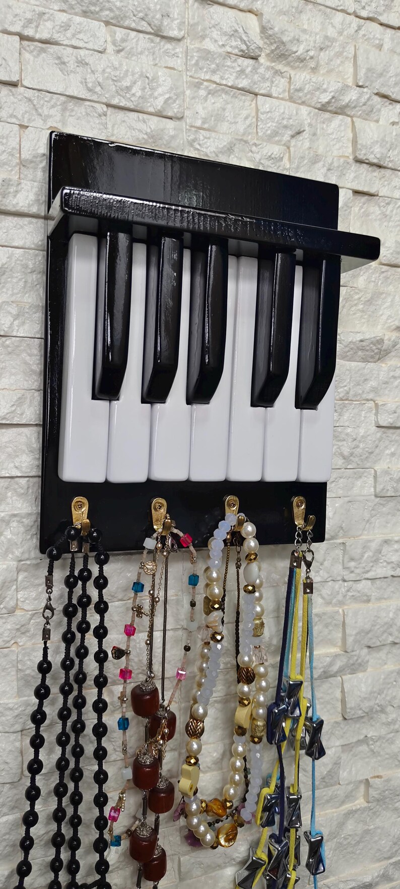 Wooden Decorative Organizer Piano Hanger - Etsy