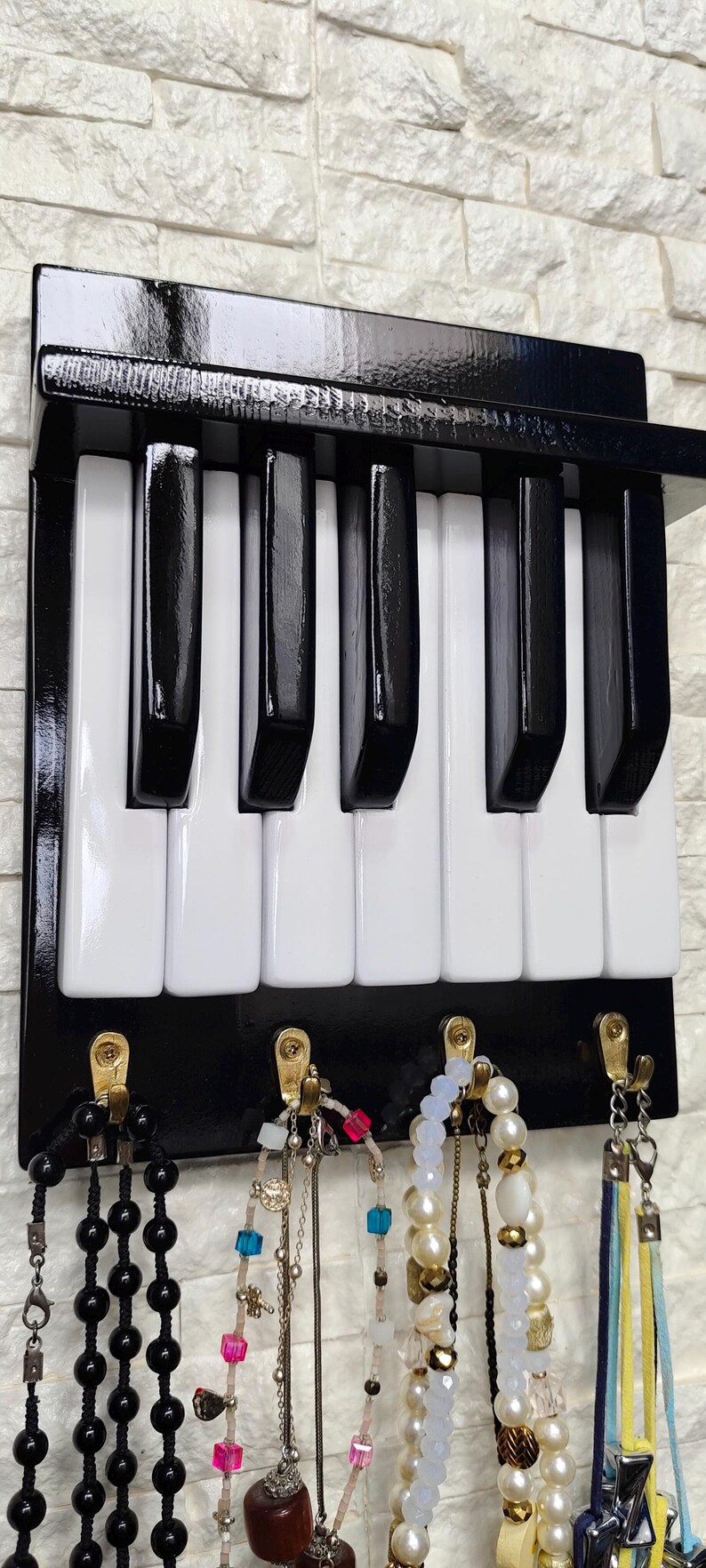 Wooden Decorative Organizer Piano Hanger - Etsy