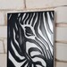 3D Decorative Zebra Board - Etsy