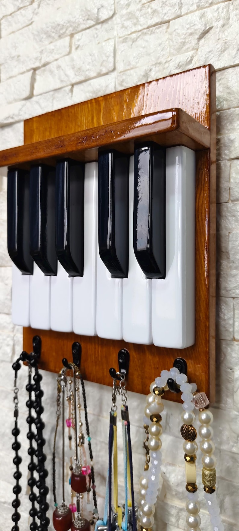 Wooden Decorative Organizer Piano Hanger - Etsy