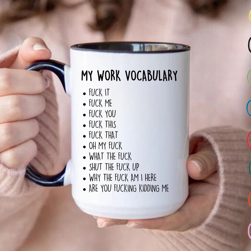 Work Mug - Etsy