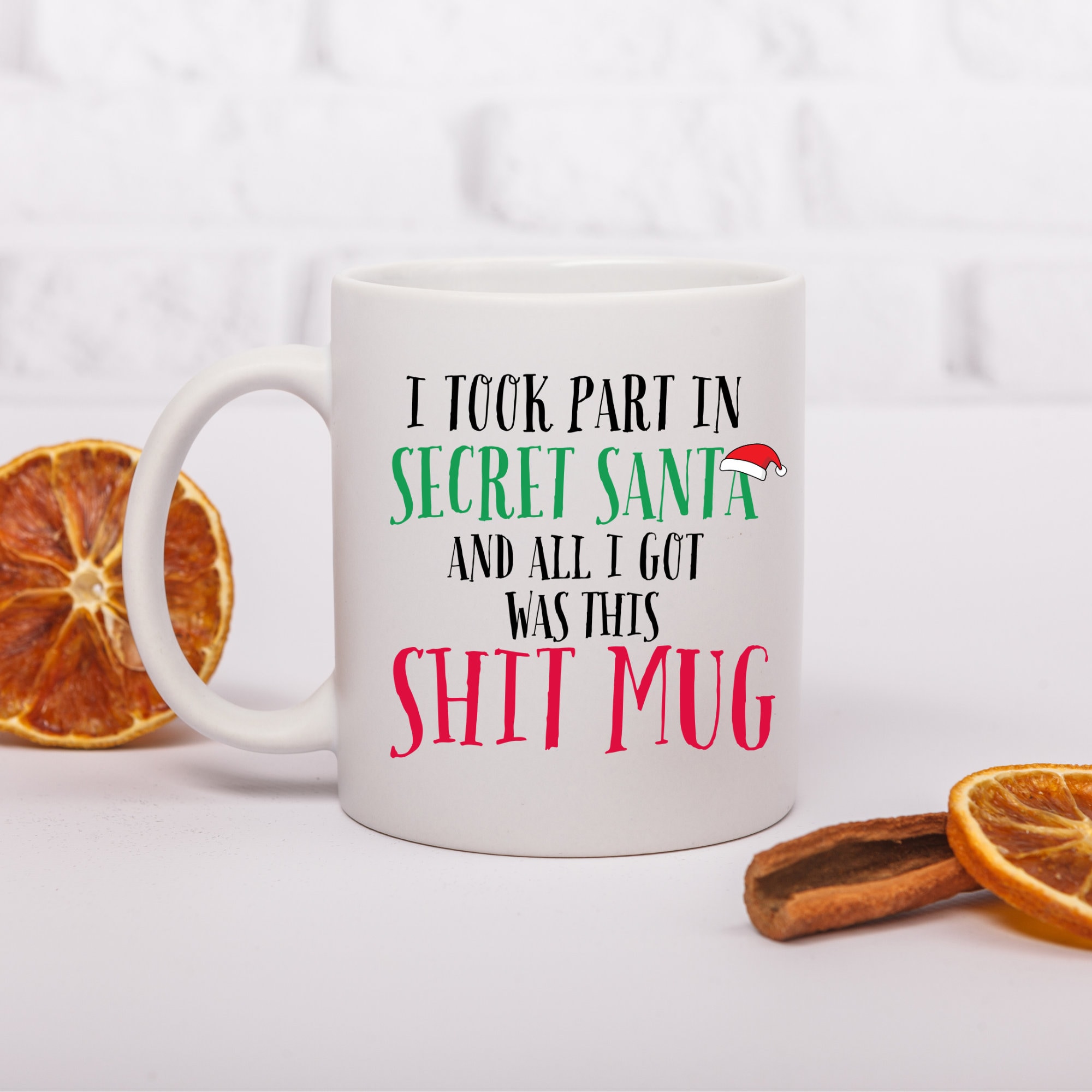 Funny Secret Santa Coffee Mug, Hilarious Secret Santa Gift for Coworker ...