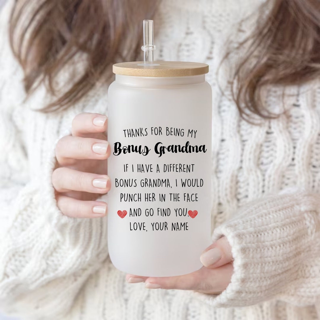 Personalized Bonus Grandma Gift for Bonus Grandma Mug, Funny Bonus ...