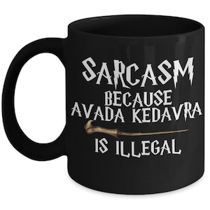 Funny Wizard Mug, Sarcasm Coffee Mug, Wizarding School Sorcery Sorcerer ...