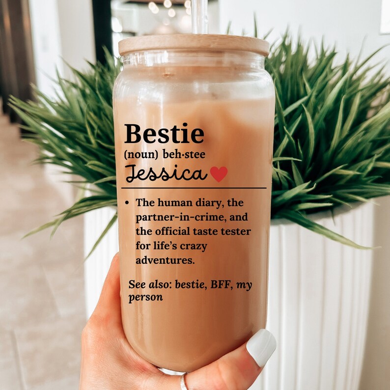 Personalized Bestie Mug, Funny Best Friends Gifts for Bestie Meaning ...