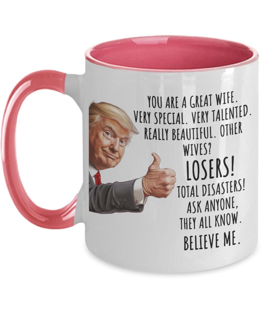 Wife Trump Mug, Trump Wife Mug, Christmas Gift for Wife Gifts for ...