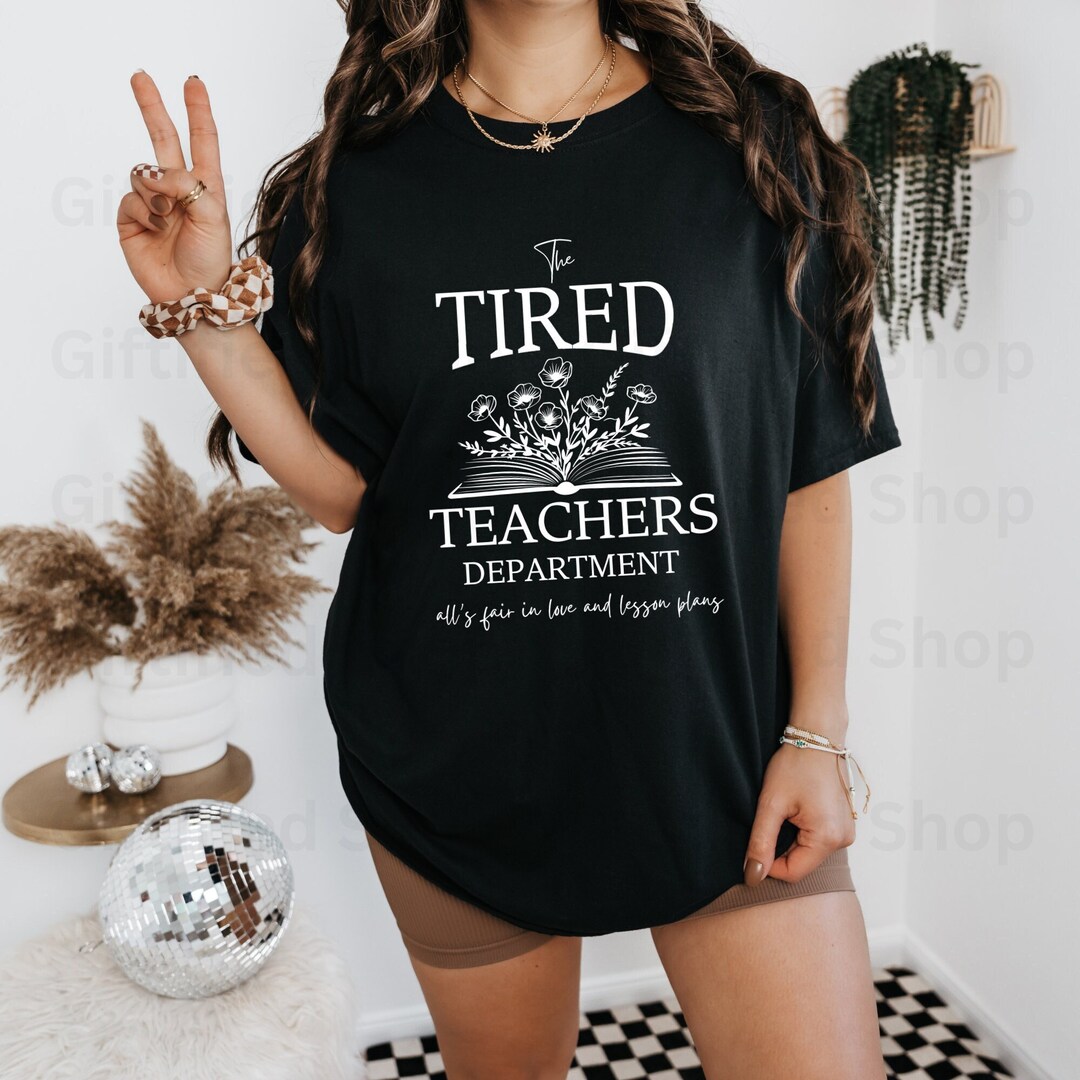 The Tired Teachers Department Png, Tortured Teacher Digital Download ...