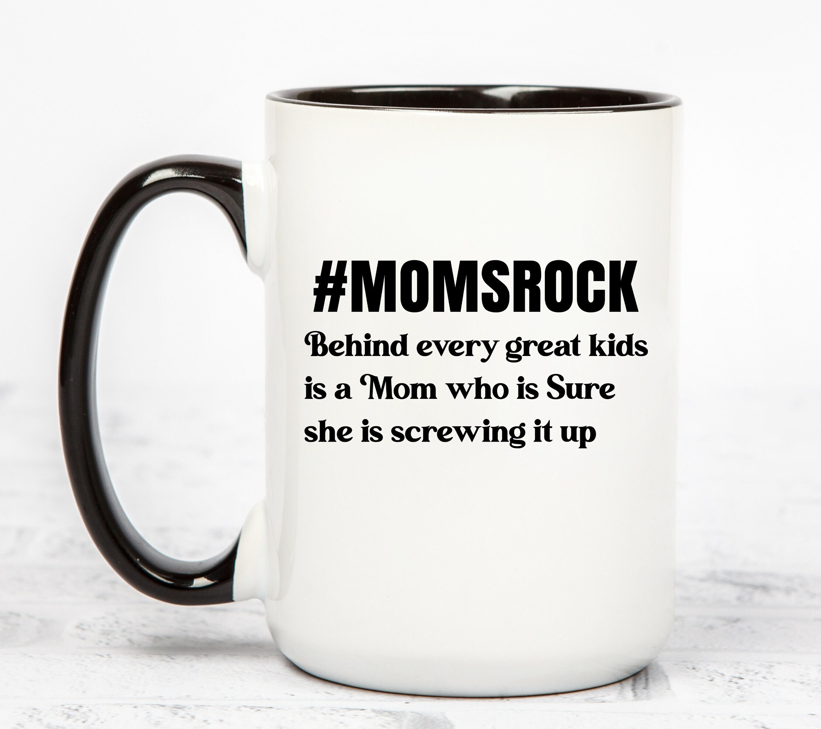 Funny Mom Gift From Kids Mothers Day Gift for Mom Mug From Son Daughter ...