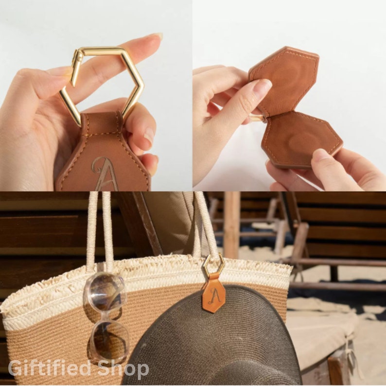 Personalized Hat Clip Set of 2 Custom Hat Holder Magnetic - Etsy