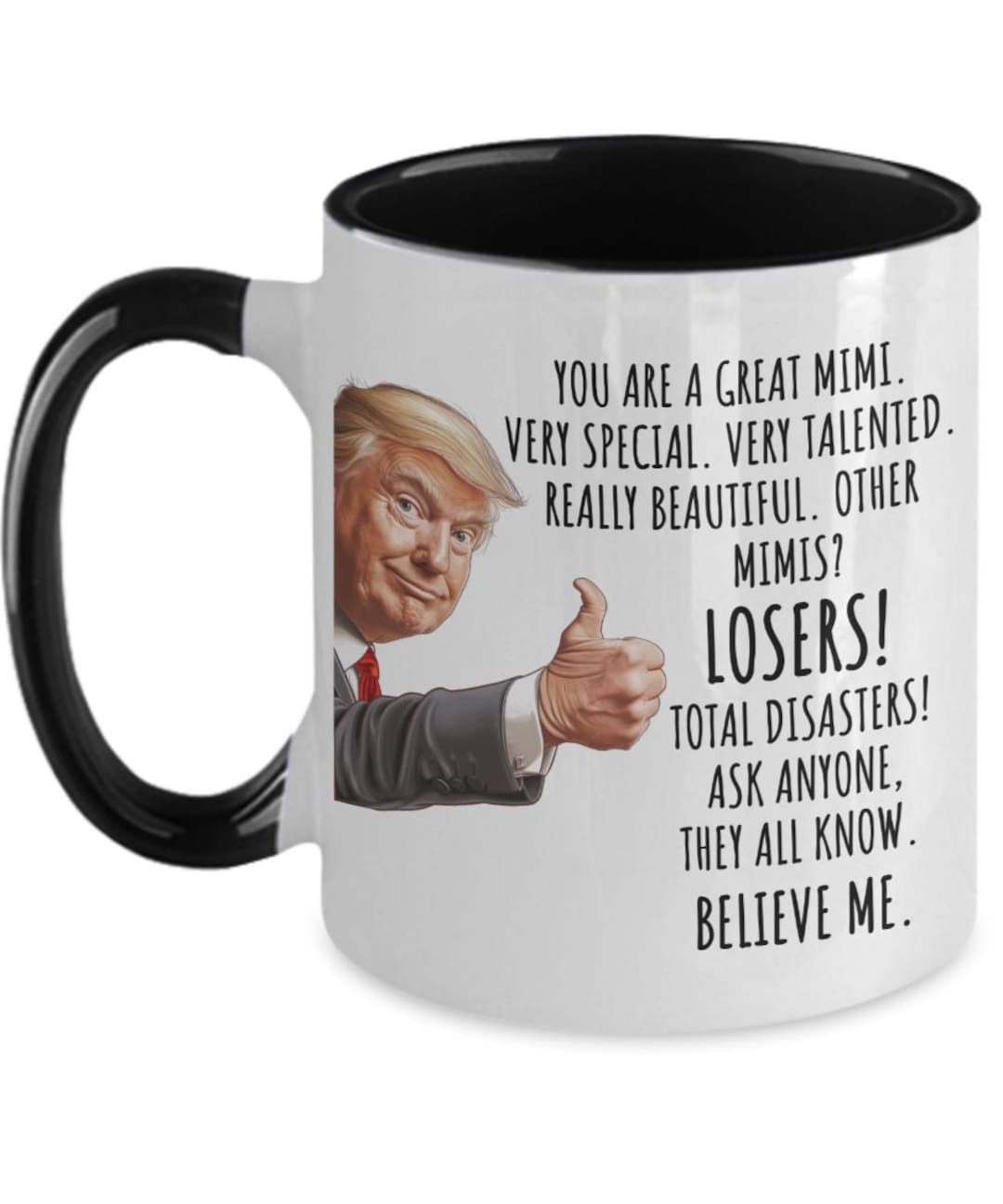 Mimi Trump Mug, Trump Grandma Mug for Mimi Gifts for Mimi, Donald Trump ...