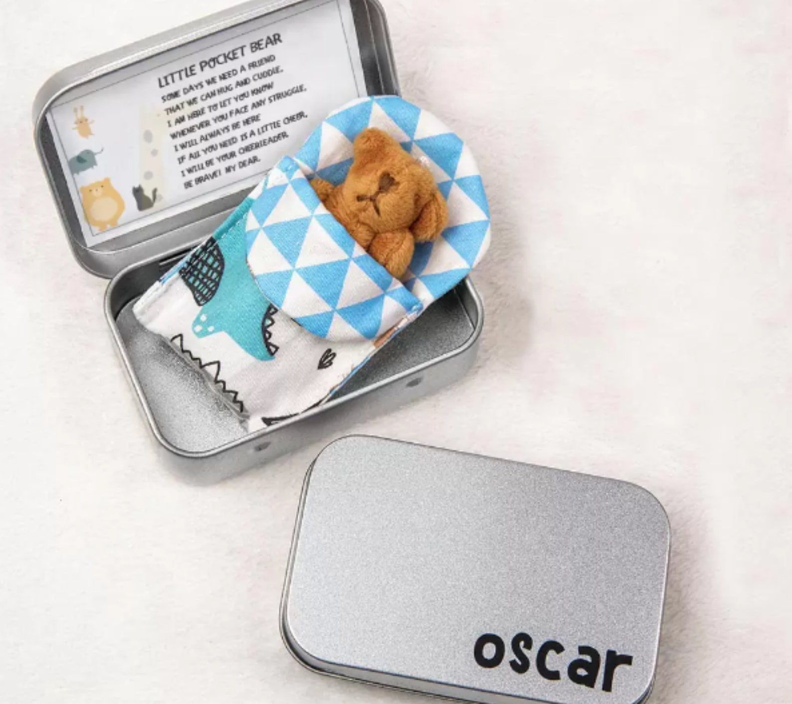 Pocket Hug, Pocket Bear, Personalized Little Pocket Bear, Encouragement ...