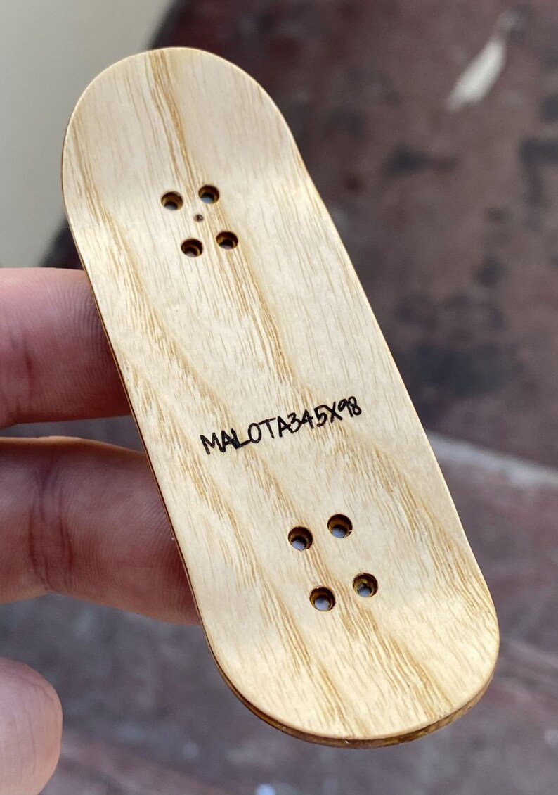 Malota Fingerboard Deck Street Shape Ceaflip Collaboration - Etsy