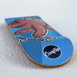 Malota Fingerboard Deck Street Shape Ceaflip Collaboration - Etsy