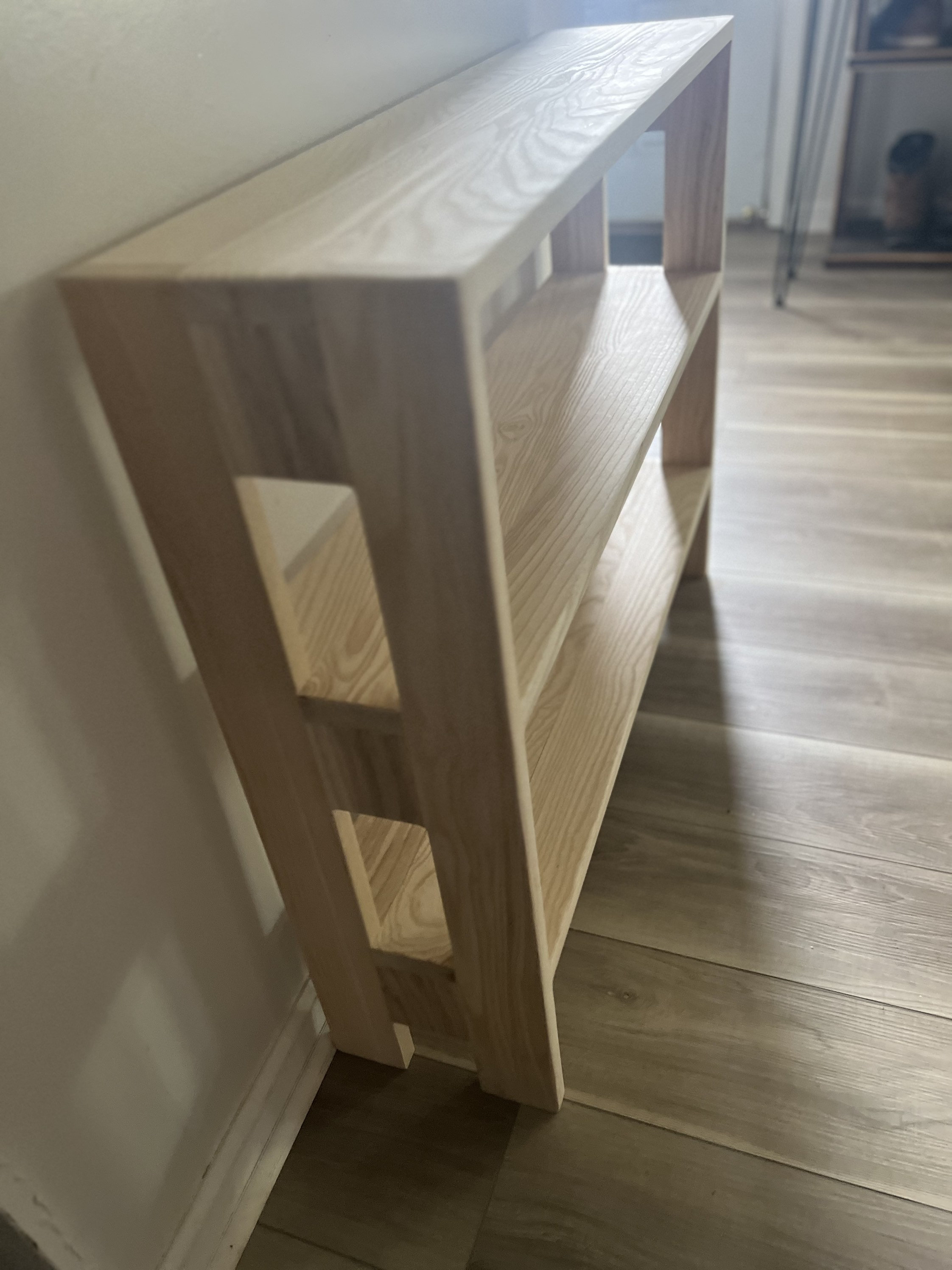 The Faye Entryway Console Table With Two Shelves - Etsy