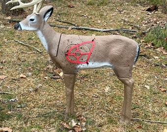 Deer Heart Archery Target 10 Pack With 10 Pack Target Pins - Etsy