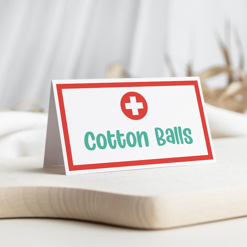 Nurse Themed Labels - Etsy UK